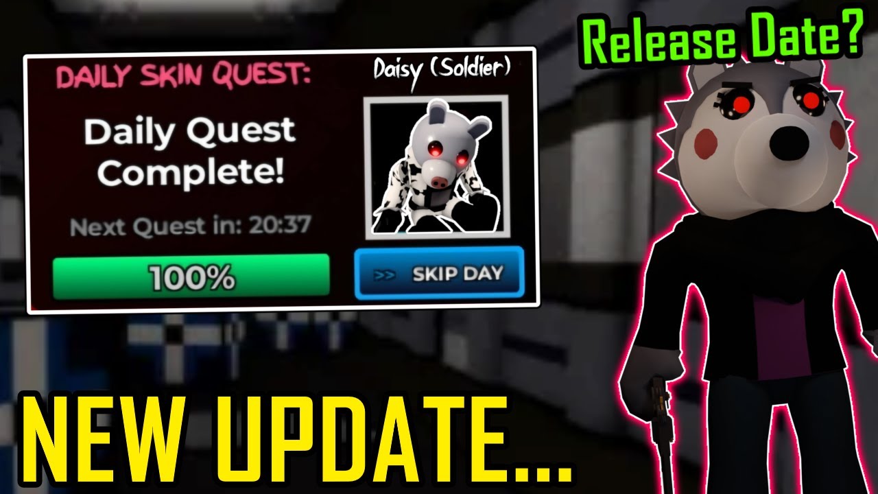 BOOK 2 SKIN QUESTS + NEW GAMEPLAY FEATURE... (Piggy News) - YouTube