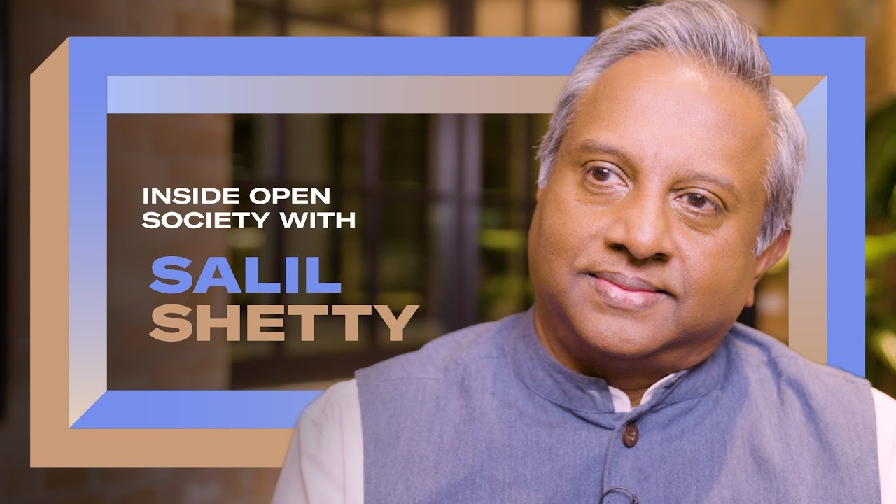 Inside Open Society: Salil Shetty, Vice President, Global - YouTube