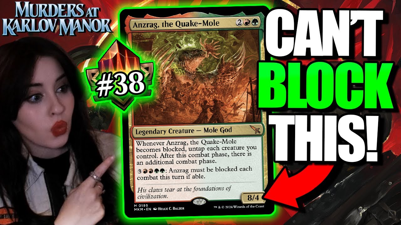 MOLE GOD IS BUSTED😟New Standard Gruul Aggro Deck🔥MTG Karlov Gameplay ...