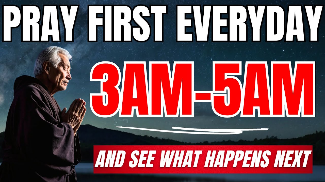 Christian Motivation | 3AM – 5AM Morning Prayer | A Blessed Morning ...