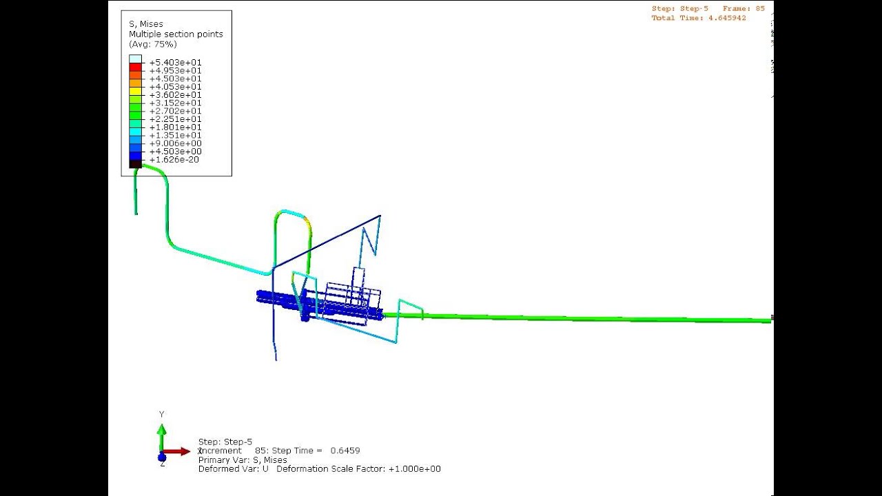 Integrated Analysis of Subsea tie-back structures - YouTube