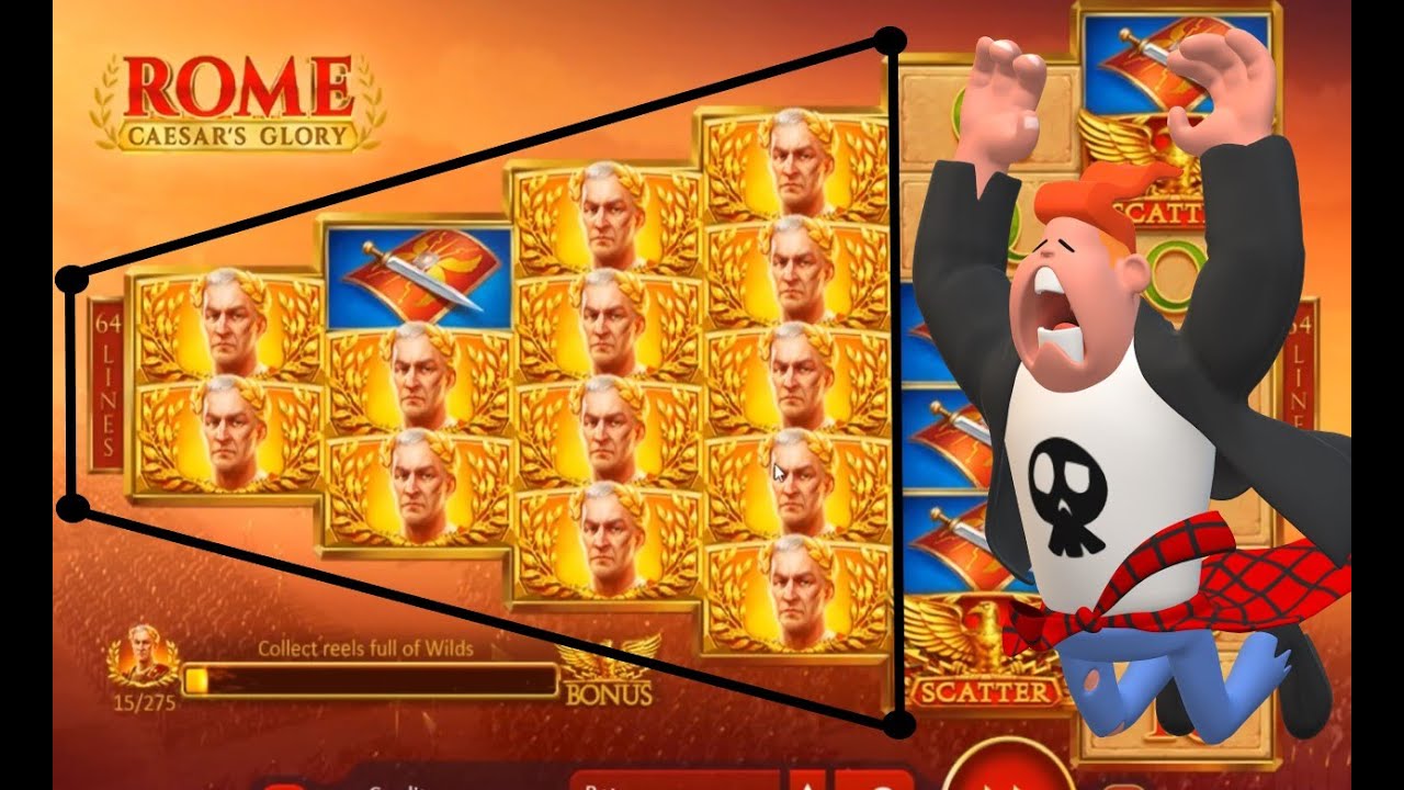 LES JOKERS DE CAESAR !!! Machine à sous : ROME CAESAR'S GLORY - YouTube