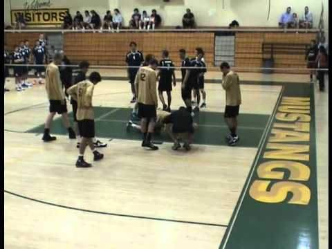 Volleyball Concussion - YouTube