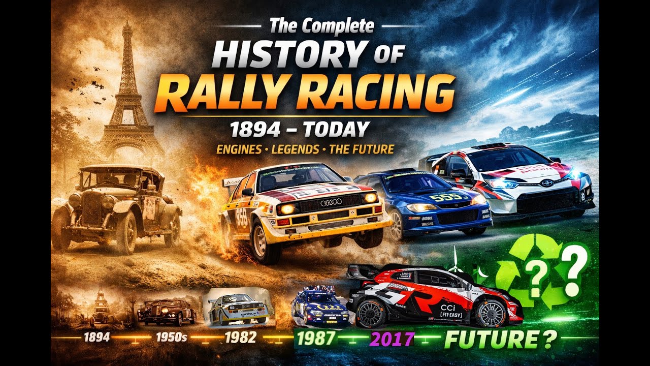 The Evolution of Rally Racing (1894–2026): A Full History Documentary ...