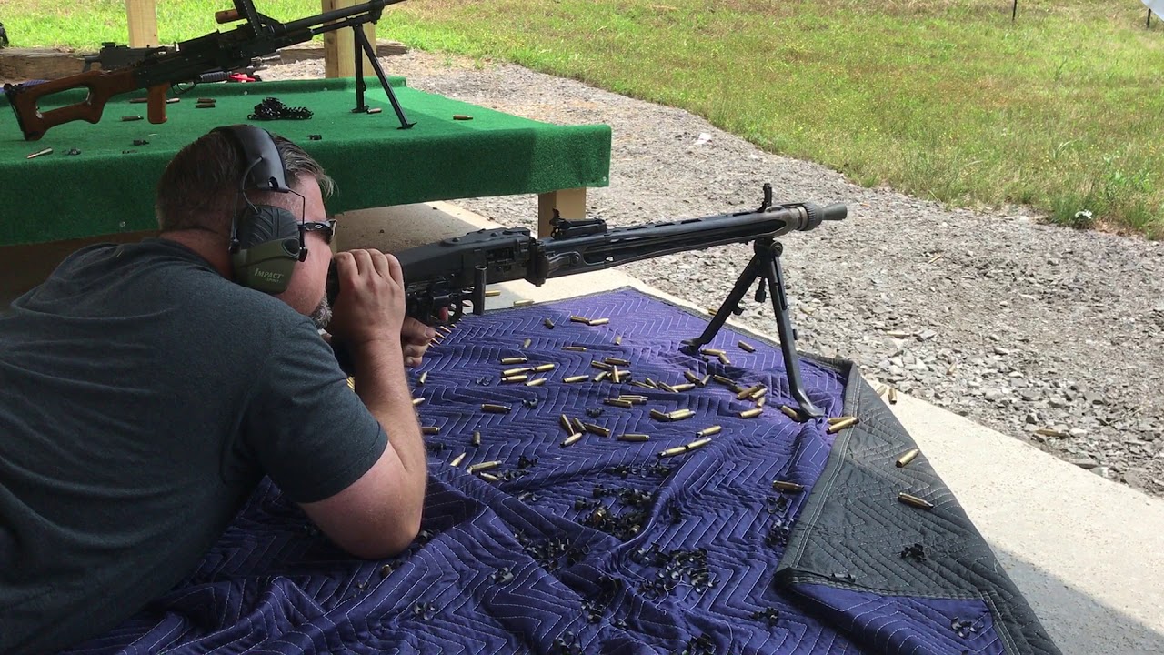 MG42 full auto - YouTube