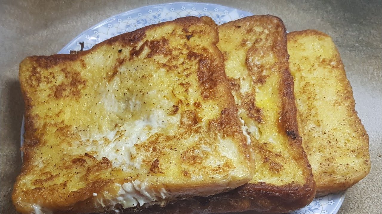 French toast in different style and in easy way by mubashir - YouTube