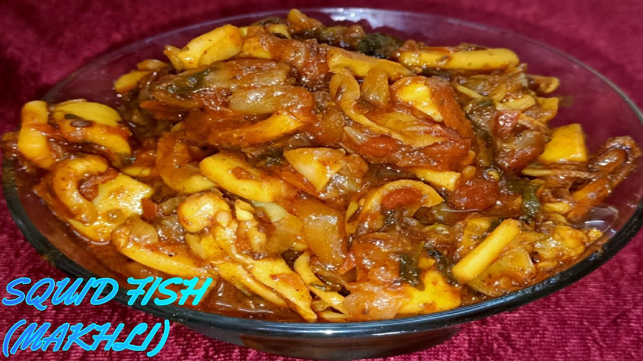 SQUID FISH | MAKHALI | FISH LOVERS | - YouTube