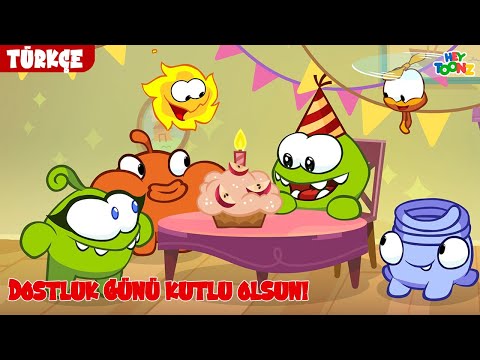 Om Nom Hikâyeleri  | Om Nom’un Doğum Günü + Arkadaşlık Günü = Süper Komedi! 🎁🤣| Çocuk Çizgi Filmi