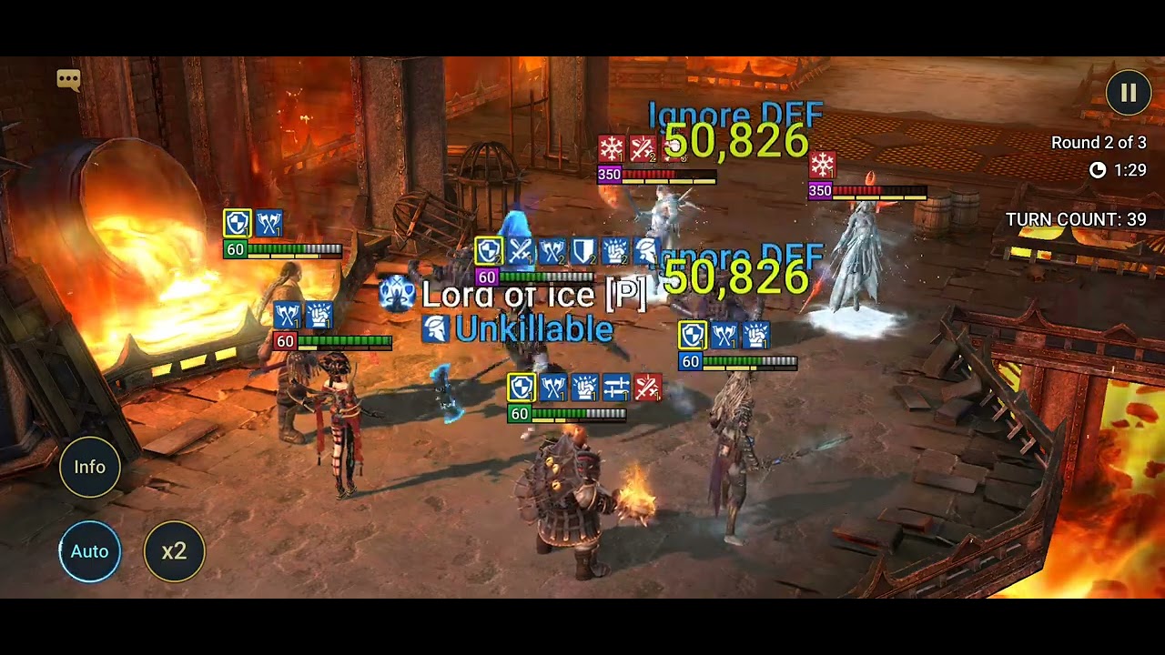 RAID: Shadow Legends | Fire Knight Hard 10 feat LadyMikage - YouTube