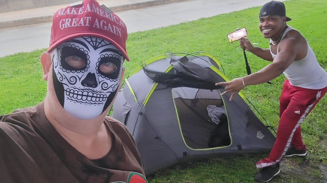 Stream Sniped Mike Smalls Jr. during Hurricane Helene in Tampa, Florida ...