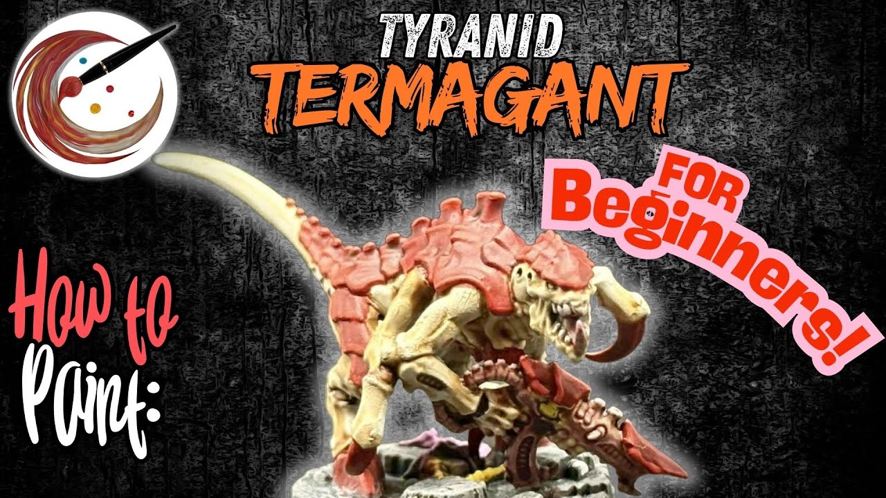 How to Paint: Tyranid Termagant (For beginners!) - YouTube