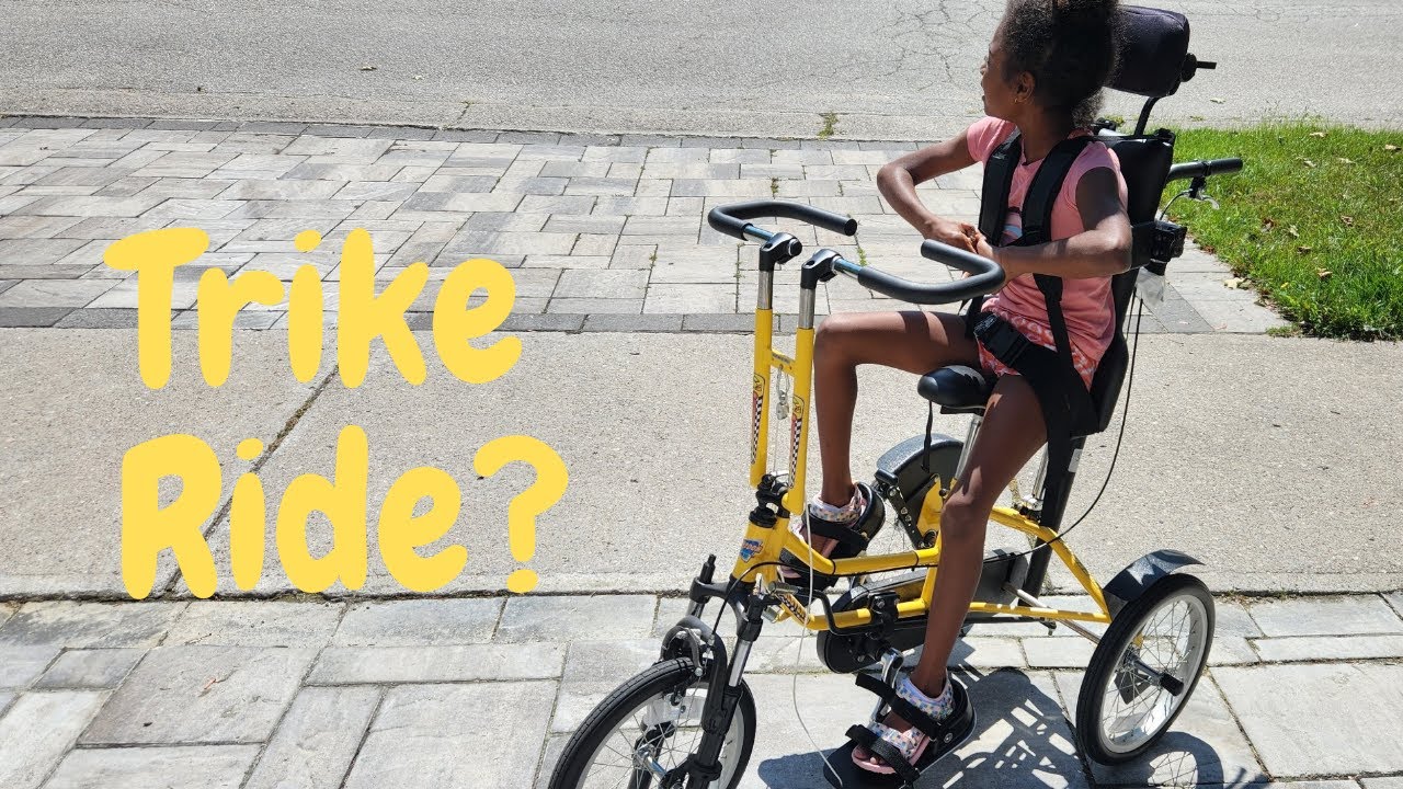 Trike Riding | Accessibility Bike | Special Needs Journey - YouTube