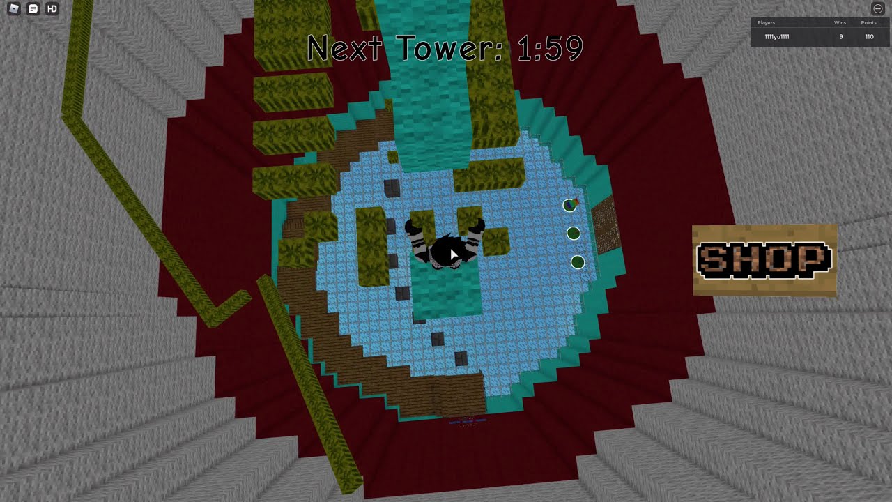 Roblox Minecraft Tower Of Hell - YouTube