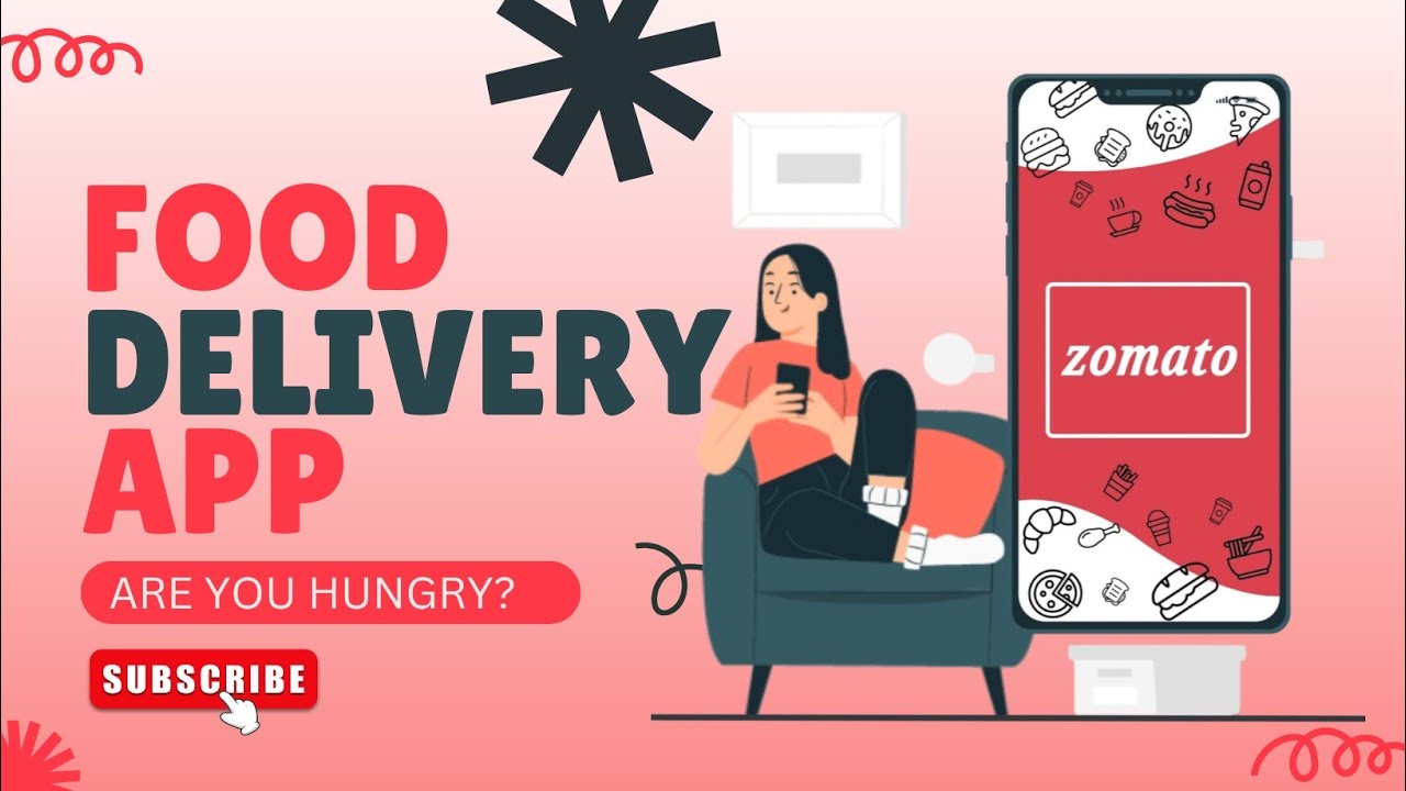 Zomato - Food Delivery App | Are You Hungry? | Motion Graphics ...