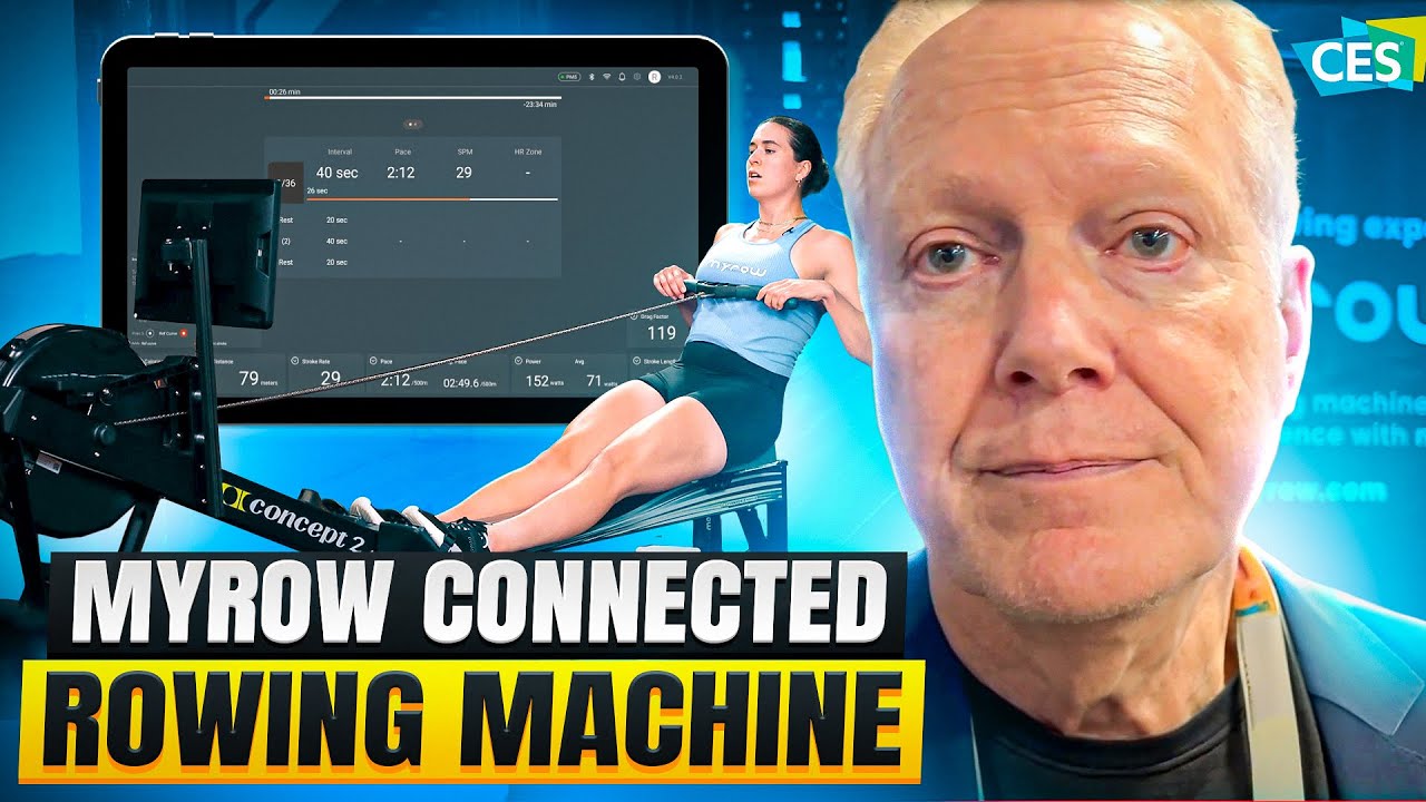 Motus Media speaks to Gary Simpson CEO of of MyRow at CES 2024 ...