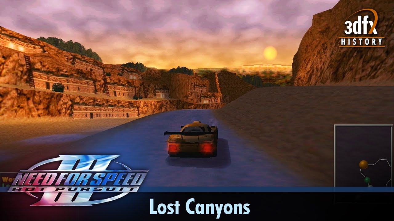 3dfx Voodoo 2 SLI - Need For Speed III: Hot Pursuit - Lost Canyons ...