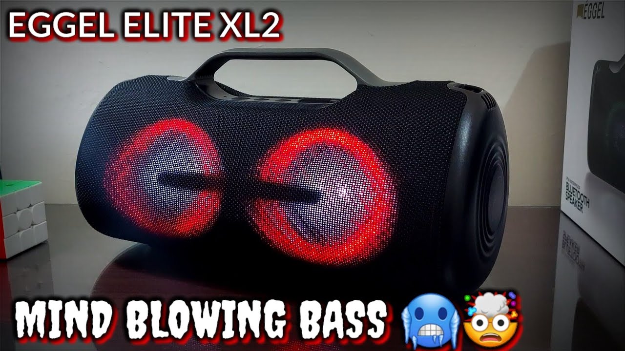 EGGEL ELITE XL 2 REVIEW | sound test 3 eq & vs sony srs xb40 ~ new king ...