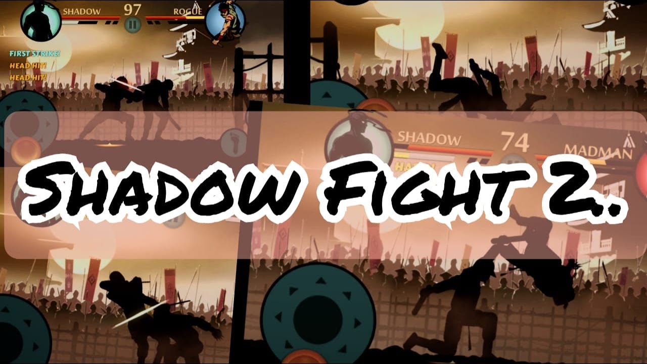 |Shadow Fight 2| Shadow vs Madman, Jester nd Rogue - YouTube