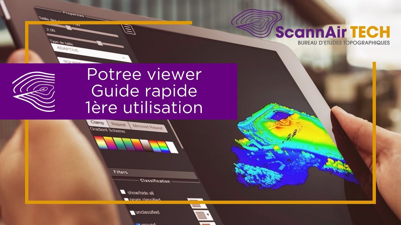Potree Viewer - Guide rapide 1ère utilisation - YouTube