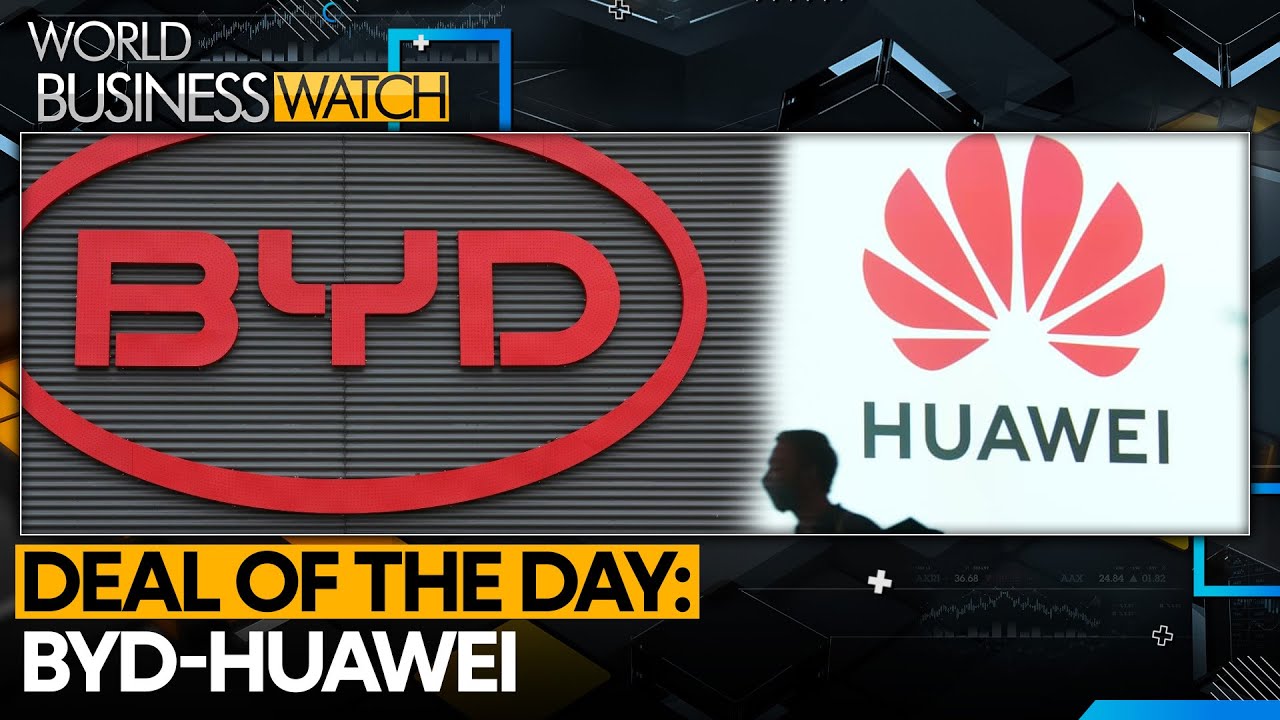 BYD & Huawei team up for smarter EVs | World Business Watch | WION News ...