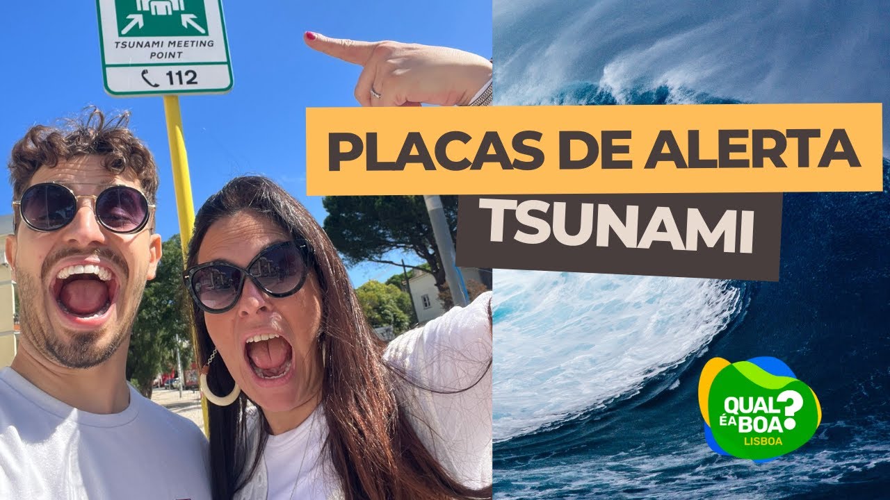 Onde levam as placas de Alerta Tsunami? - Cascais 2023 - Portugal - YouTube