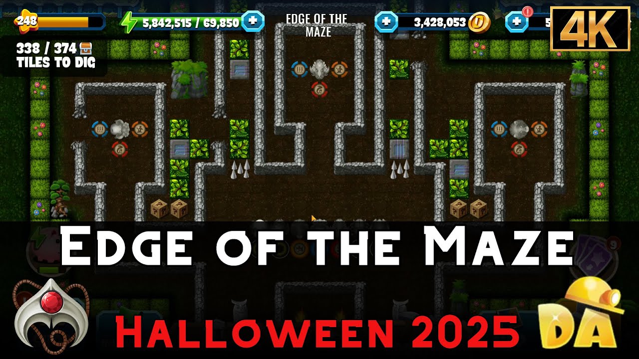 Edge of the Maze | Halloween 2025 #2 | Diggy's Adventure - YouTube