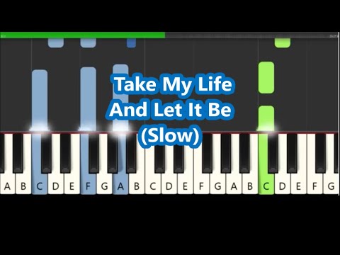 Take My Life And Let It Be - Hymn (Slow Piano Tutorial) - YouTube