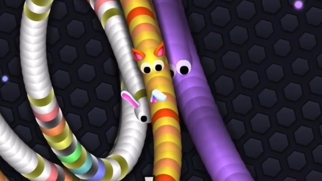 【スリザリオ】ぐるぐる耐久【slither.io】 - YouTube