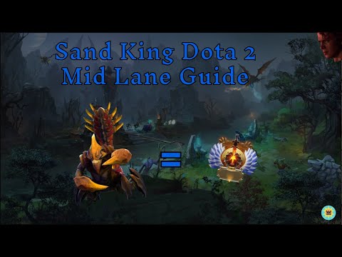 Sand King - The Undying Shrouded Sandstorm (Sand King Mid Guide) - YouTube
