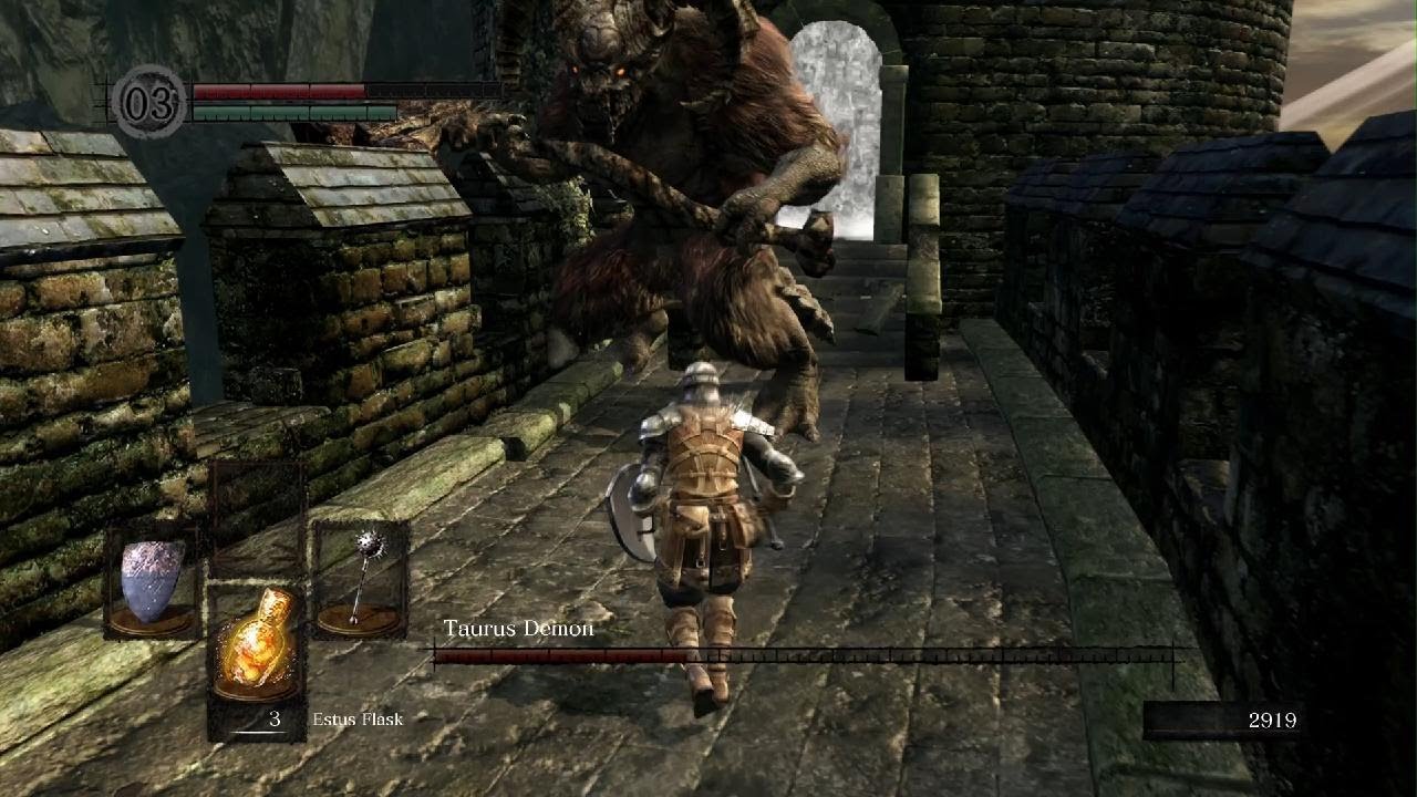 DARK SOULS: REMASTERED - Taurus Demon - YouTube