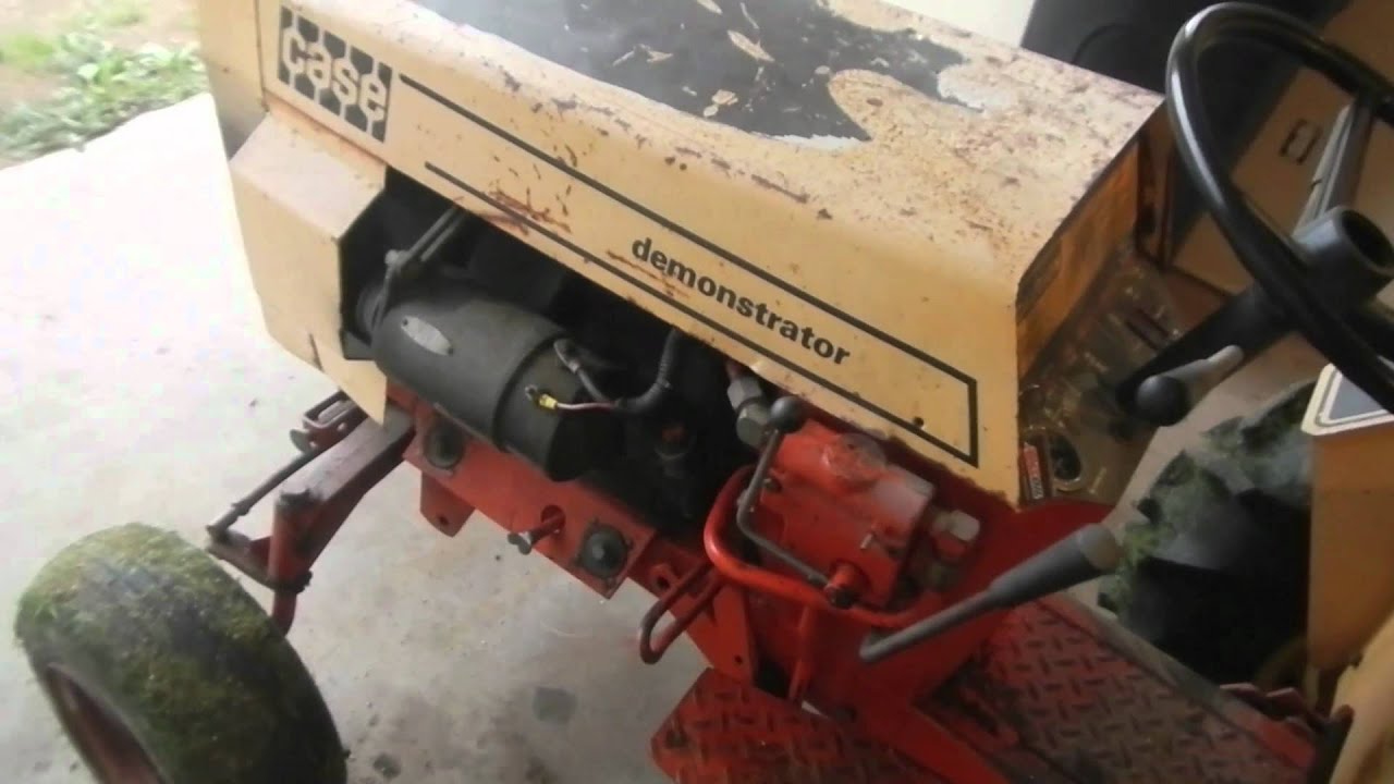 Original Case 444 "Golden" Demonstrator - YouTube