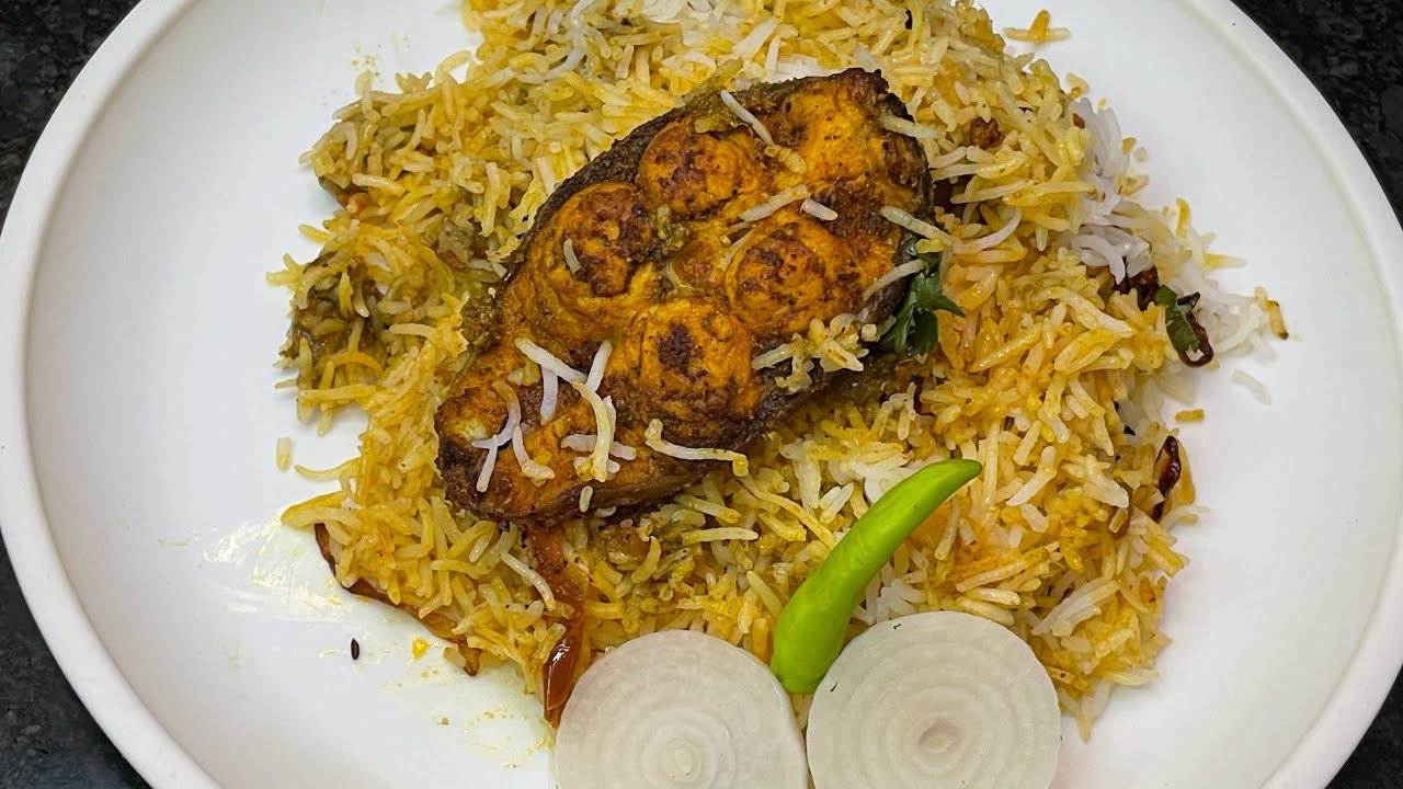 Fish Biryani Recipe || Best Fried Fish Biryani #fishbiryanirecipe # ...