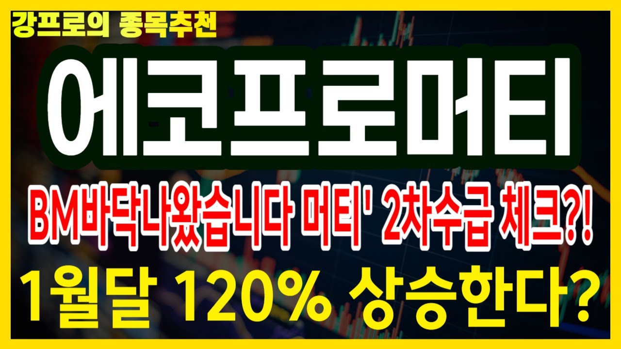 에코프로머티 에코프로머티리얼즈 새해 첫날 주가전망 2차 수급 반드시 체크해야 합니다 에코프로머티 에코프로머티주가전망 에코