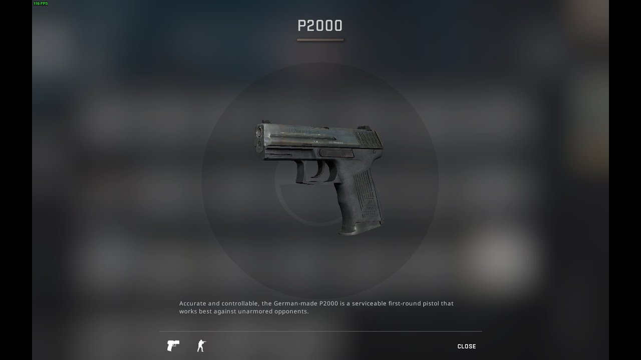 How to get the p2000 in csgo - YouTube
