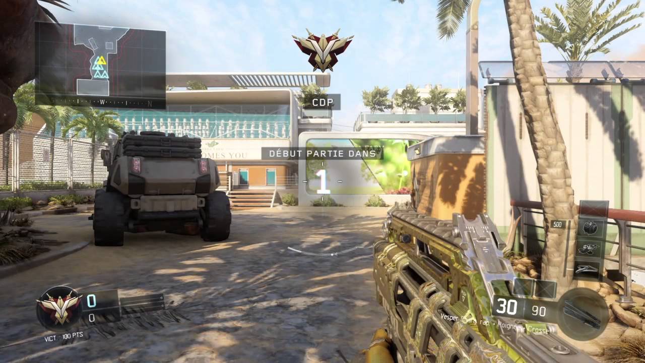 Call of duty black ops 3 spécialiste spectre en or - YouTube