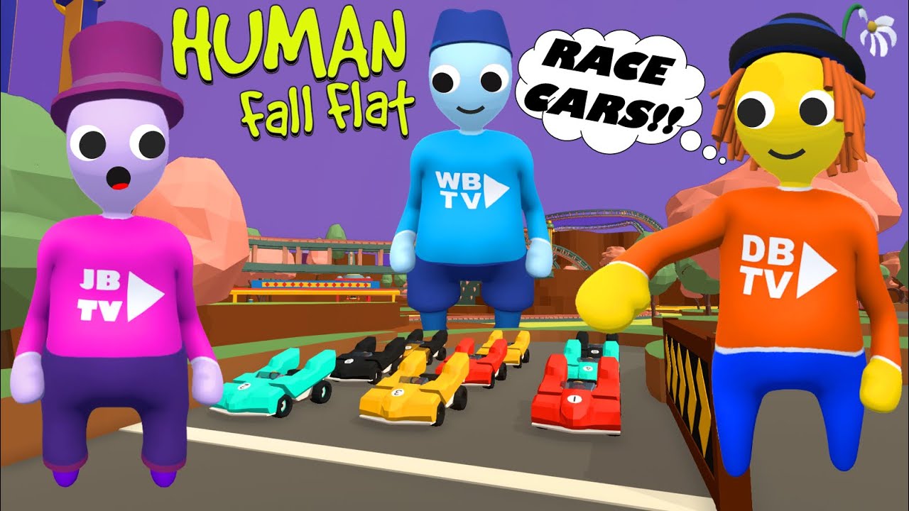 THE BIGGEST CARNIVAL RIDES ARE CRAZY IN HUMAN FALL FLAT - YouTube