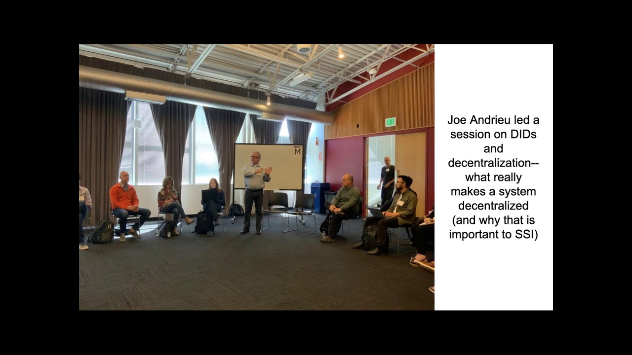 Highlights of Internet Identity Workshop (IIW) #28 with Drummond Reed ...