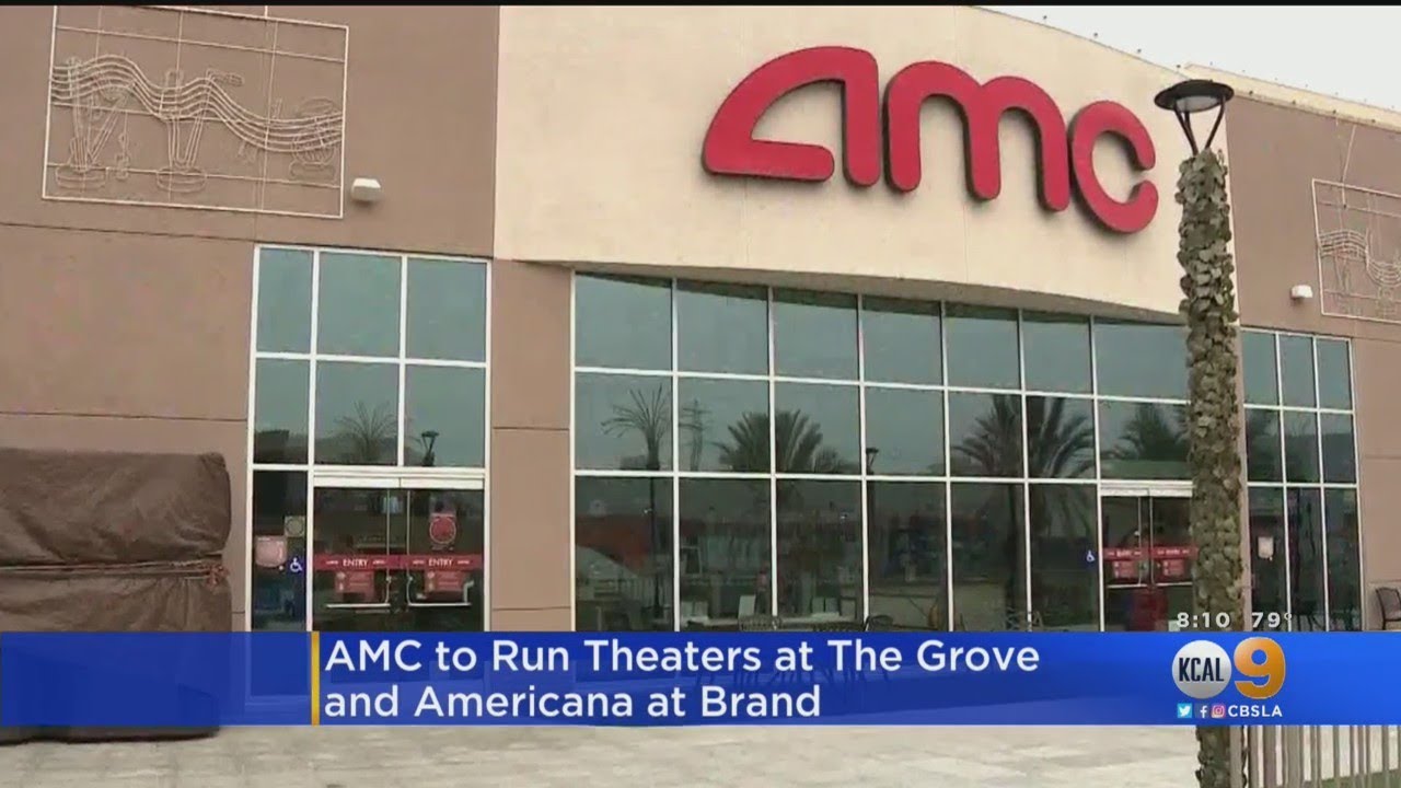 AMC To Reopen Shuttered Theaters At Grove, Americana - YouTube
