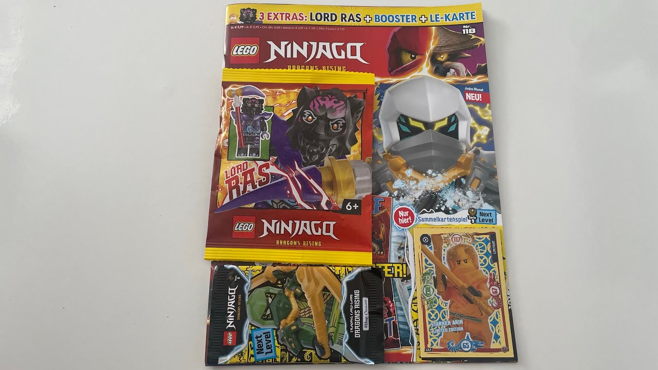 Lord Ras - Lego Ninjago Magazin Nr. 118 ( 892409) - YouTube