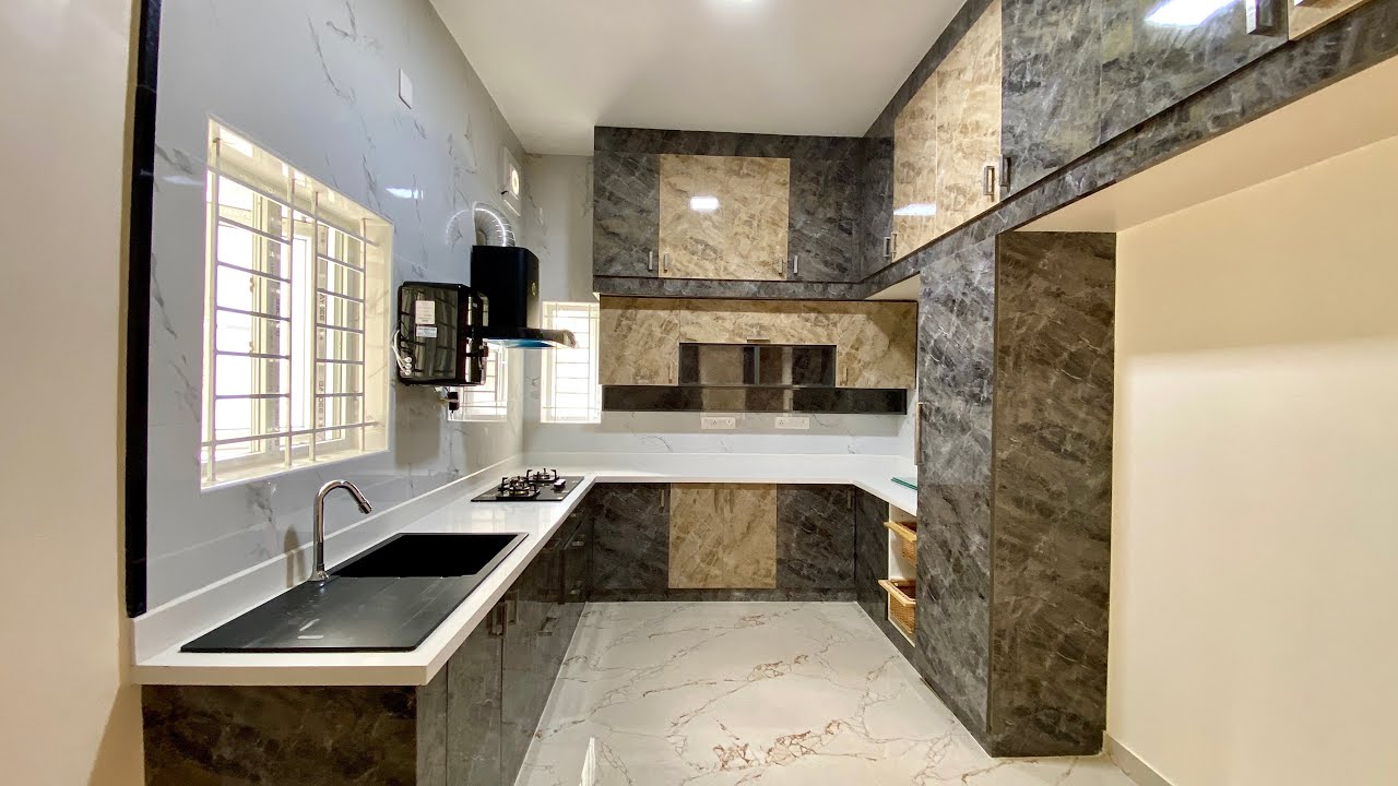 Introducing New Modular Kitchen Design // Quartz Tabletop // New Colour ...