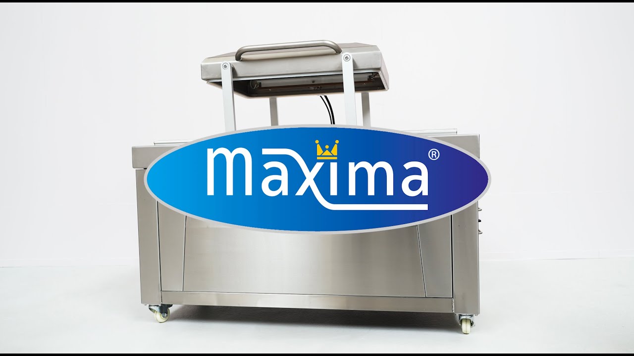 Maxima Vacuum Pack Machine - 60cm Seal - YouTube