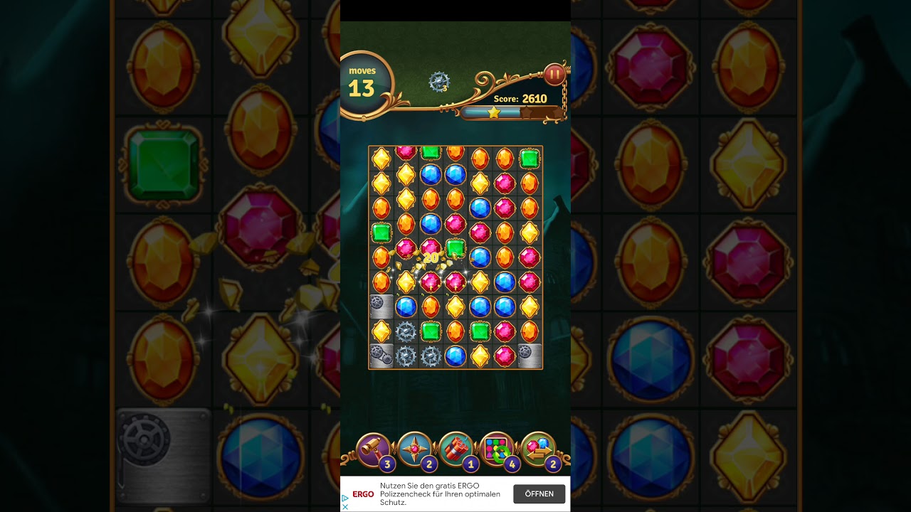 Jewel Castle 💎 🏰 - Jewels & Gems Match 3 Legend 2020 Level 41 ⭐⭐⭐ no ...