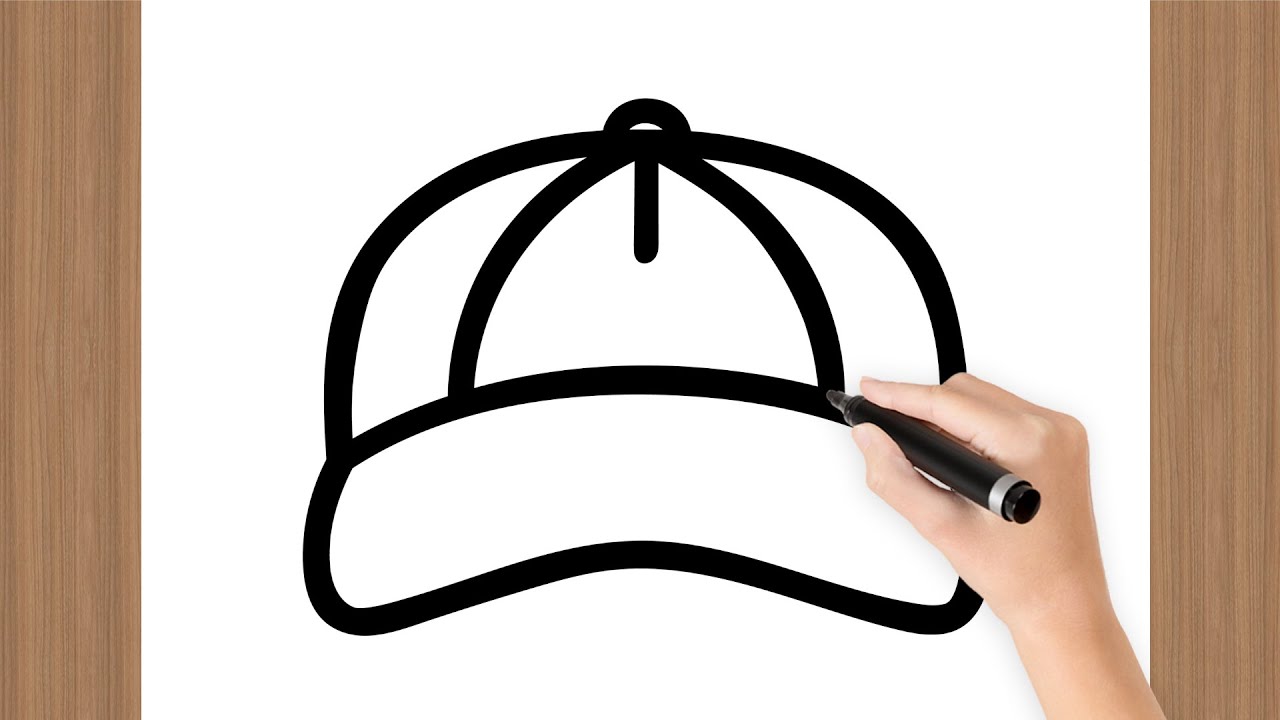 Como desenhar um BONÉ super FÁCIL - YouTube
