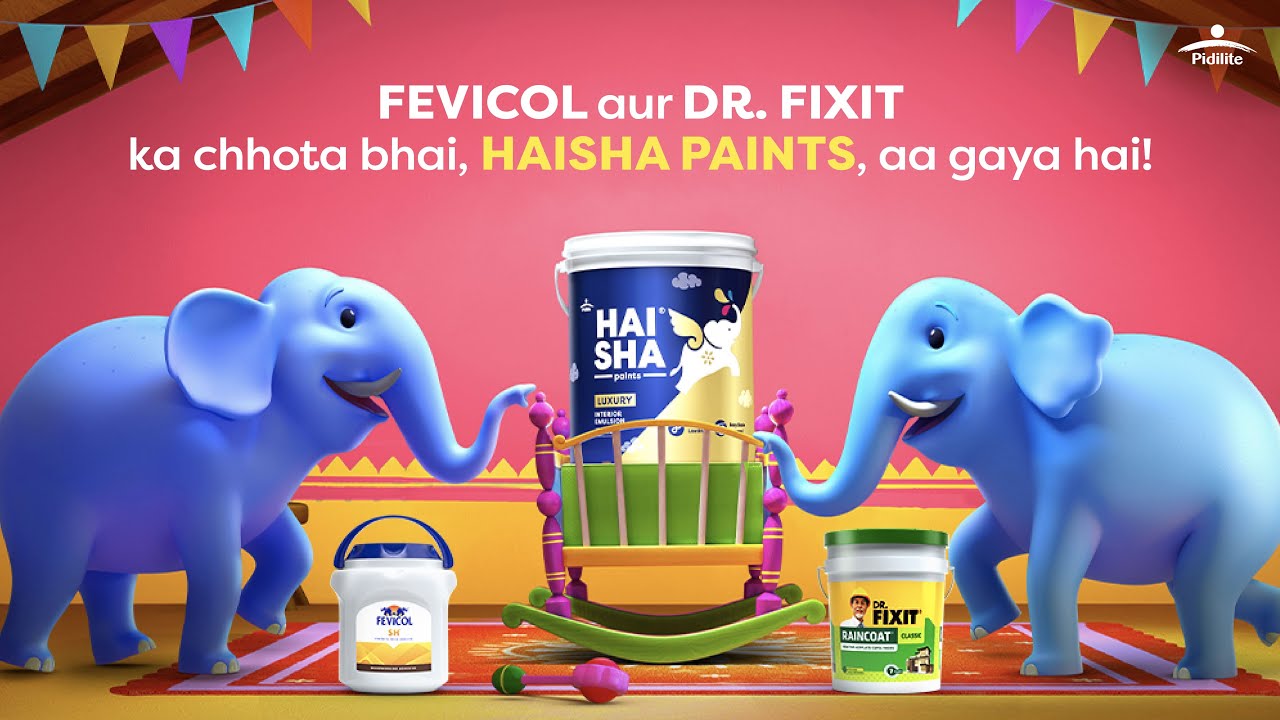 Introducing HAISHA Paints: From the makers of Fevicol and Dr. Fixit ...