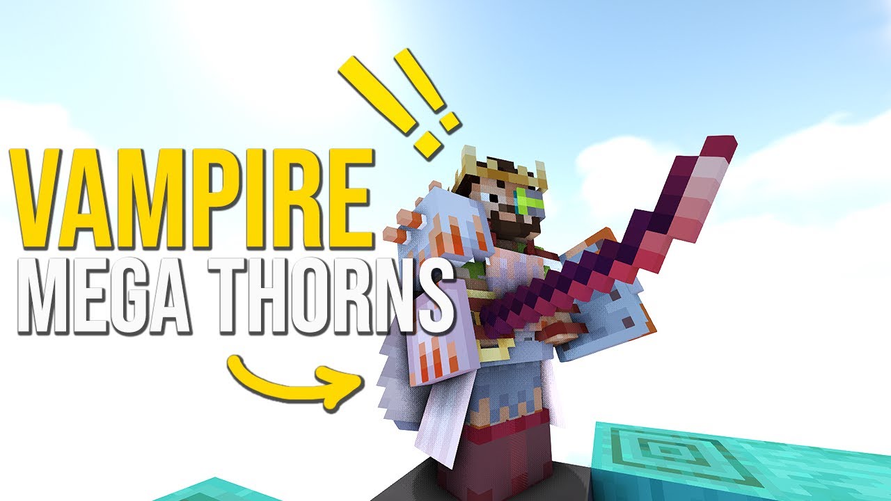 Iskall builds a VAMPIRE THORNS TANK Build - HermitCraft Vault Hunters ...