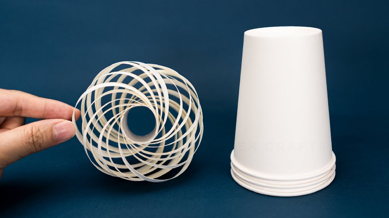 Amazing Christmas Ornament Ball from Paper Cup - Christmas Decor - YouTube