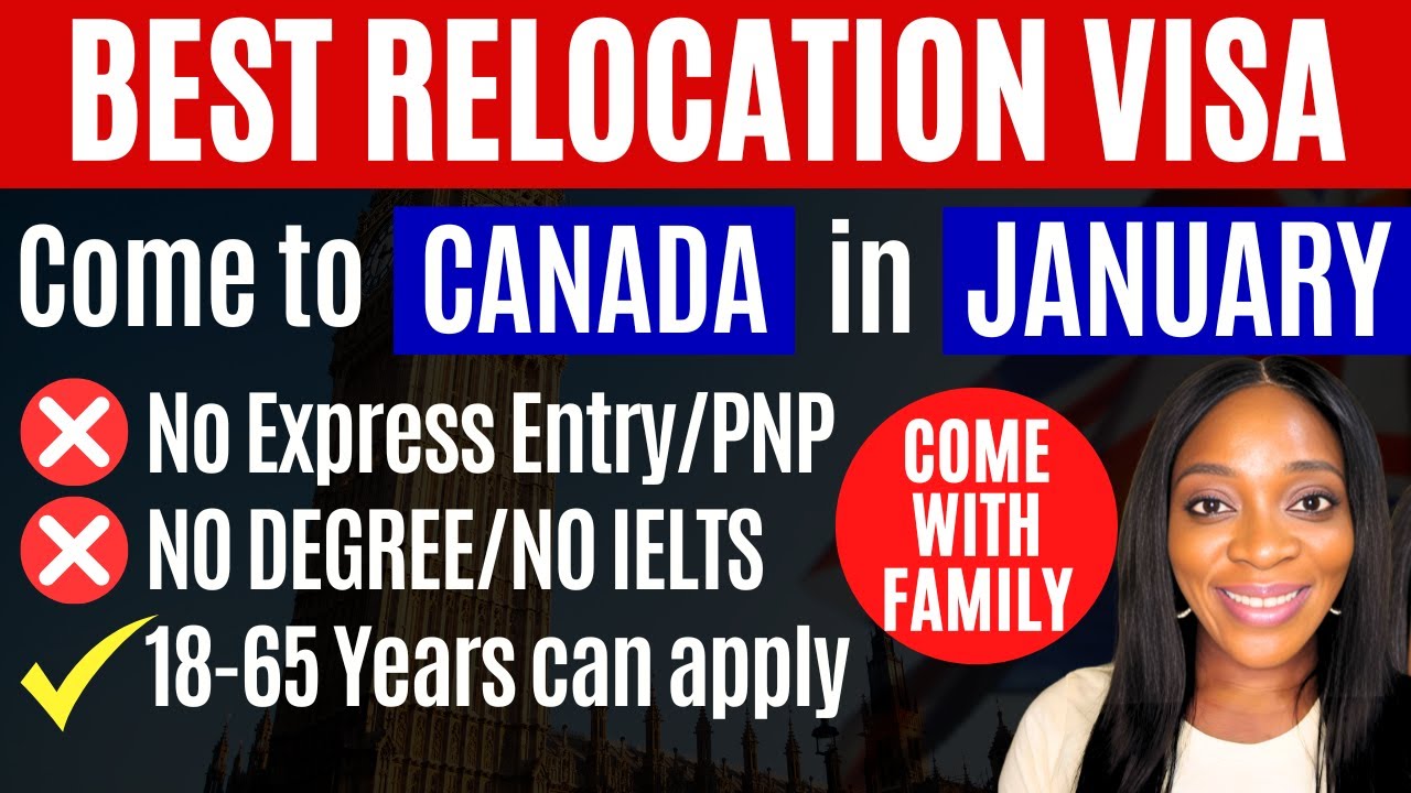 RELOCATION MADE EASY! Come to CANADA on this NEW STREAM... with your ...