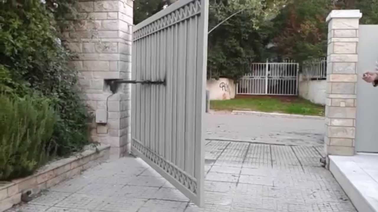 Μοτέρ για ανοιγόμενες γκαραζόπορτες - YouTube