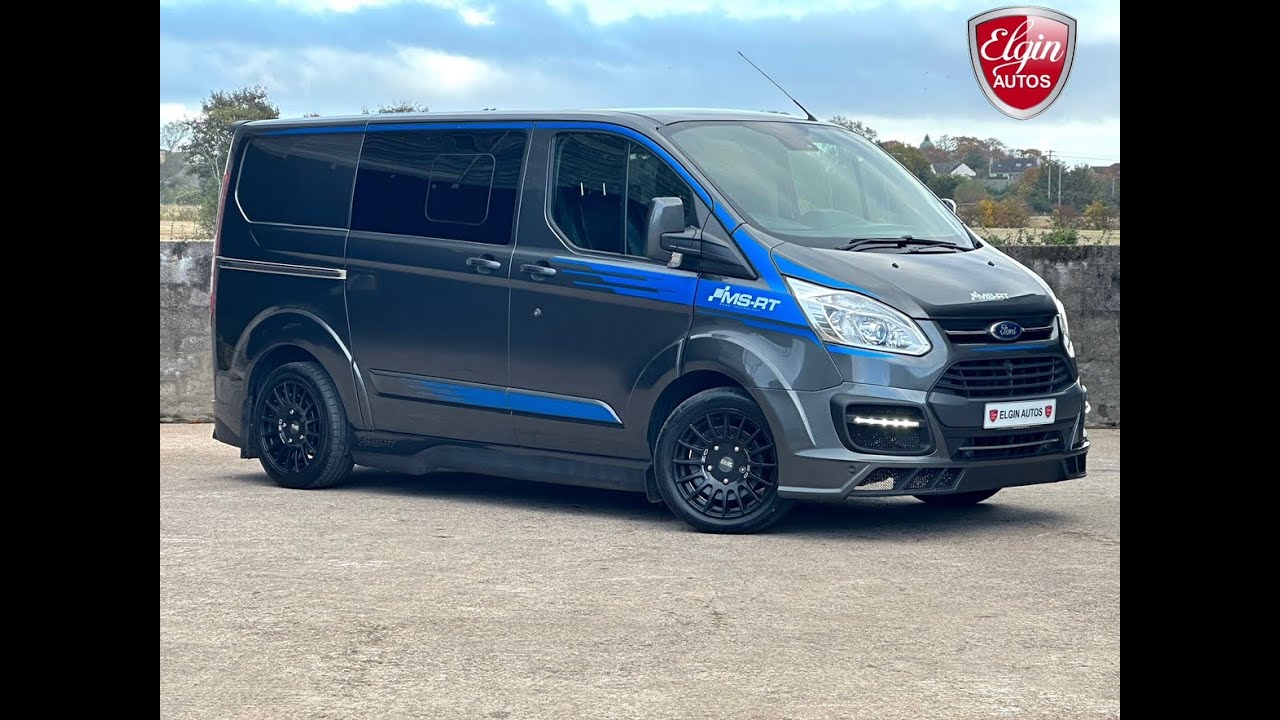 2017 - Ford Transit Custom MSRT Double Cab - Magnetic Grey 18" OZ ...