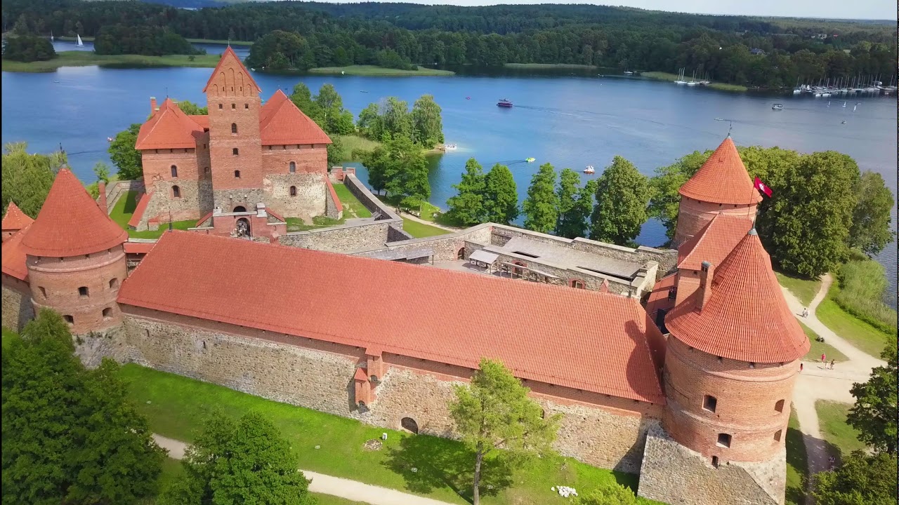Beautiful Trakai Castle in Lithuania - Traku Pilis Lietuvoje (2.7k ...